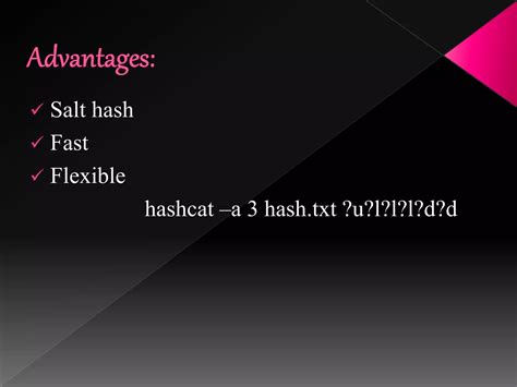 Password Cracking Using John The Ripper Hashcat Cainandabel Pptx