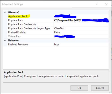 iis 7 5 how to set root application of iis to use non default app