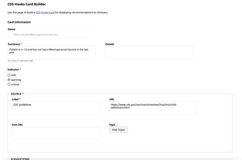 Clinical Decision Support Schema Builder Part Of Leah M Batemans