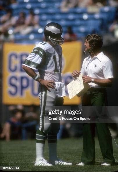 Quarterback Mike Boryla Of The Philadelphia Eagles Talks With Head News Photo Getty Images