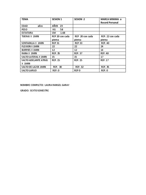 Cuadro Deportivo Fesc Pdf