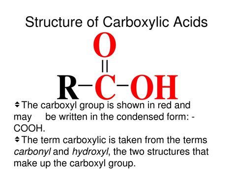 PPT - Carboxylic Acids and Carboxylic Acid Derivatives PowerPoint ...