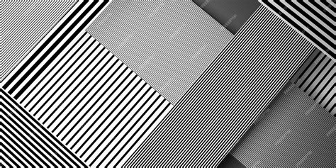 Premium Photo Black And White Straight Lines Intersecting Complex Class Abstract Background 3d