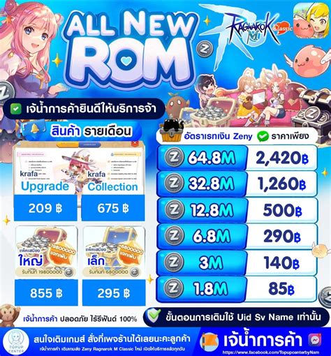เจ้น้ำการค้า Ragnarok M Classic ส่วนลดสูงสุด
