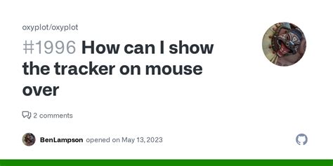 How Can I Show The Tracker On Mouse Over Issue 1996 Oxyplot