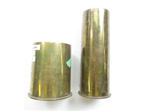 Assorted Wwi German Shell Casing Lot