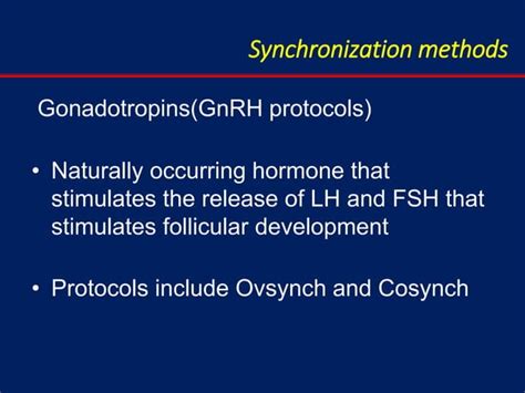 2 Estrus Synchronizationppt