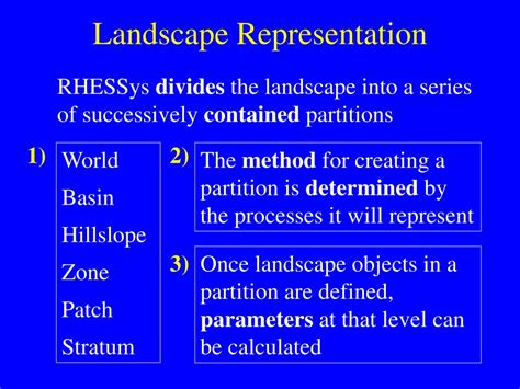 ppt developing the rhessys arcview integrated modeling environment