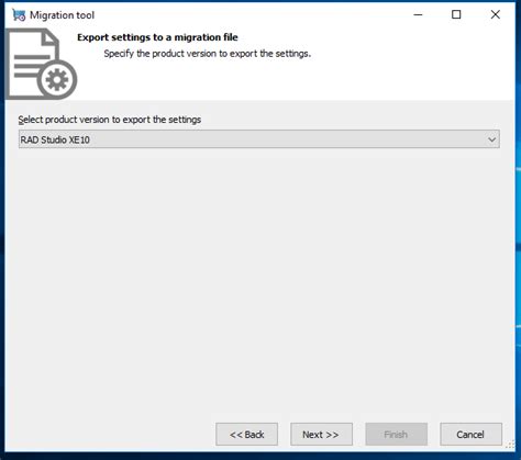 Using Migration Tool To Move Your Settings To Update 1