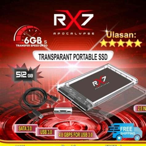 Jual Paket Hemat Ssd Portable Ssd Rx7 Rx7 Hdd Enclosure Di Seller Alega Dadap Kab