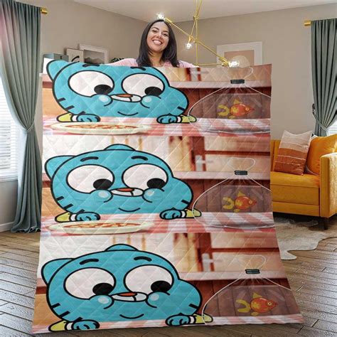 Gumball Gumball Quilt Blanket Gumball T For Fan The Amazing World