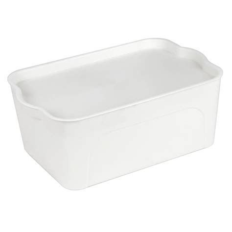 White Storage Container Small