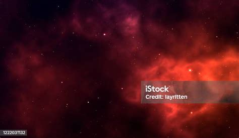 공간 배경 현실적인 밝은 별과 가스 구름의 클러스터 환상적인 외부보기 성운 은하와 별 클러스터와 우주 무한한 우주 의 열린 공간