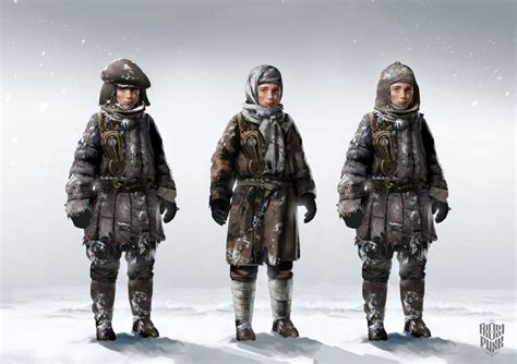 The Art Of Frostpunk Character Art That Look Character Design