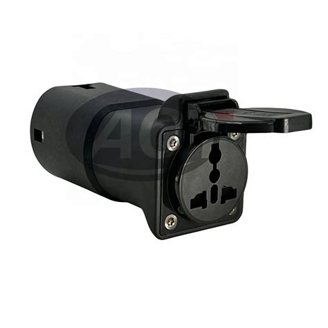 Aotai Kia V2l Adapter 220v Type2 To Universal Ac Socket Adapter Vehicle