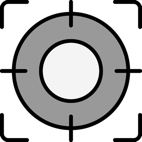 Focus Generic Outline Color Icon