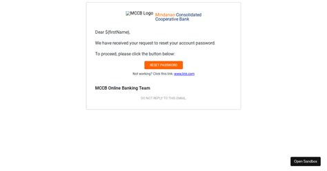 Email Reset Password Codesandbox