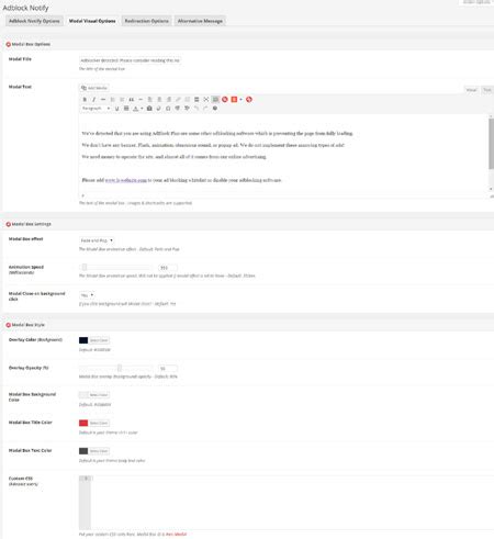 Adblock Notify For WordPress Detect Notify Adblock Users WP Solver