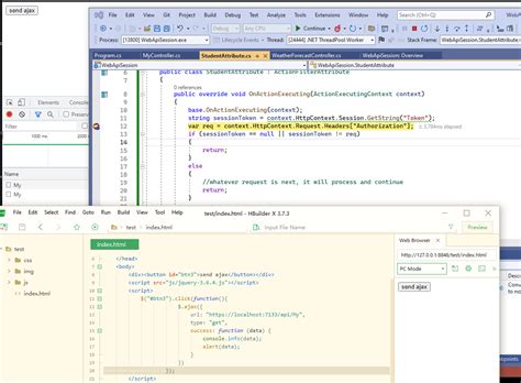 C Session Value Is Not Retrieving In A Custom Attribute And Is Showing Null Stack Overflow