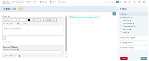Advanced Styling Options Using Custom Css Surveyvista