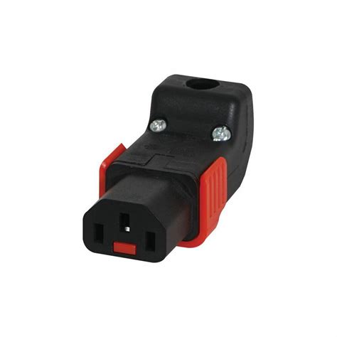IEC LOCK IEC C Rewireable Socket Up Down