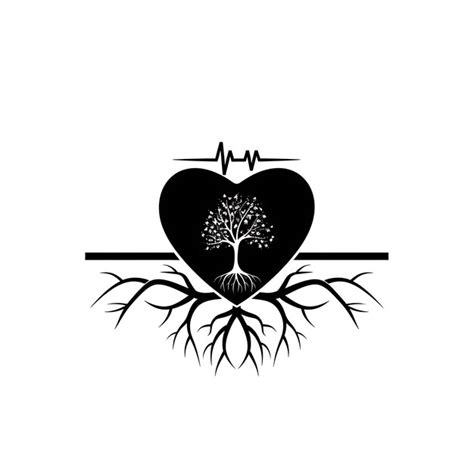 Vein With Negative Space Design Showcasing A Vein Shape With Icon Logo