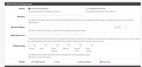 trying to request longer lease time on wan dhcp request netgate forum