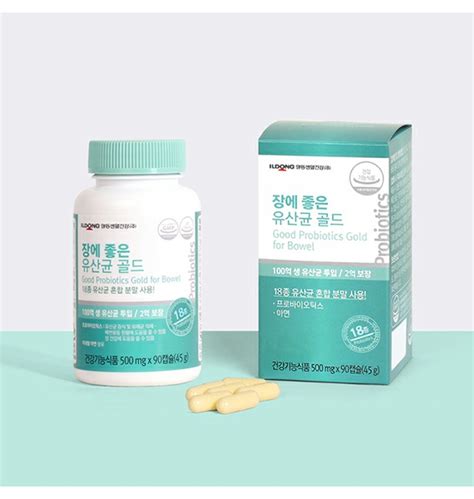 일동생활건강 장에 좋은 유산균 골드 프로바이오틱스 티몬