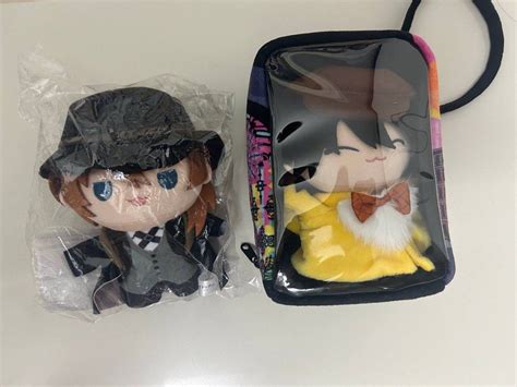 Bsd Kuji Chuuya Nakahara And Ranpo Edogawa Plush Bid Hobbies And Toys
