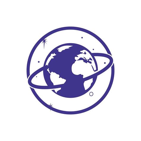 Earth Space Logo Vector Art Icons And Graphics For Free Download