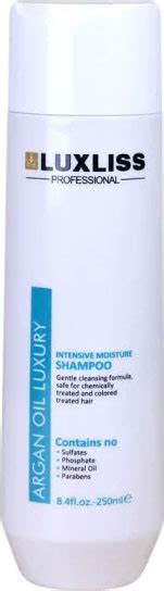 Зволожуючий аргановий шампунь Luxliss Intensive Moisture Shampoo 250 мл ...