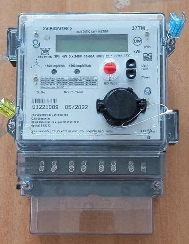 Three Phase Energy Meter 3PH Vision Tech At 4720 Piece In Kottayam ID 26286564612