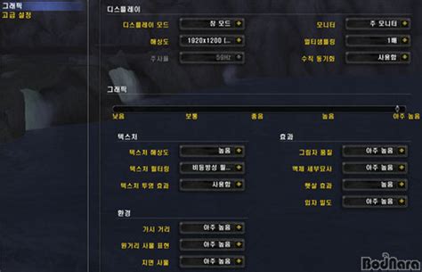 게이밍 벤치마크 월드 오브 워크래프트 대격변 그래픽카드 23종 Page 2 보드나라