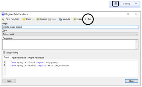 Write Back To Google Big Query From Spotfire Using Python Data Function Spotfire Spotfire