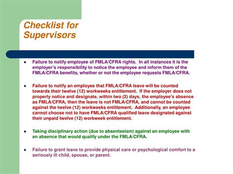 PPT FMLA CFRA Leave Orientation PowerPoint Presentation Free Download ID 1264048