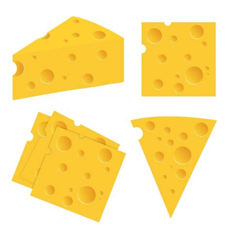 Yellow Cheese Slice Clip Art 19 900 American Cheese Stock