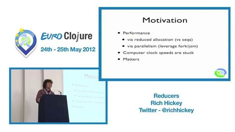 Reducers Rich Hickey Explains The Essence Of Map Filter Collections Rprogramming