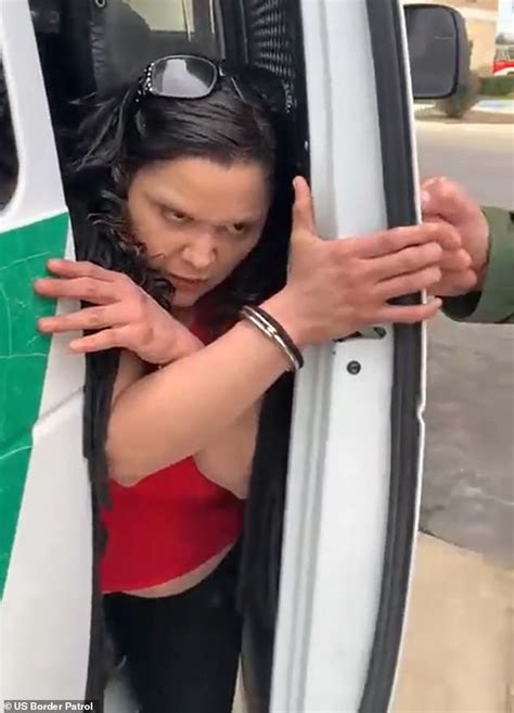Video Shows Woman Arrested For Human Smuggling Lunging Toward Border Patrol Officers Daily
