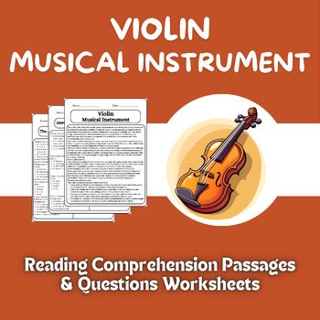 Violin Musical Instrument Reading Comprehension Passages And Questions