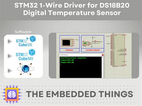 Stm32 1 Wire Driver For Ds18b20 Digital Temperature Sensor
