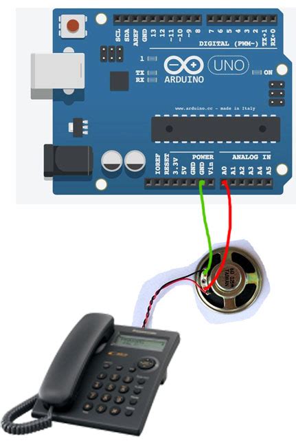 Conecte El Altavoz Del Teléfono Fijo Al Arduino Problema De Ruido [cerrado] Electronica