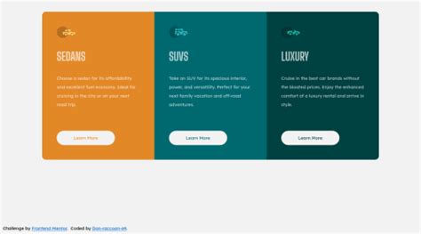 Frontend Mentor Card Components Using Html Y Css Flexbox Grid