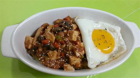 ♥마파두부♥ 저녁 재료ㅡ두부양파참치당근양배추 호박부추햄버섯파 양념ㅡ된장고춧가루두반장없을시다진마늘파슬리