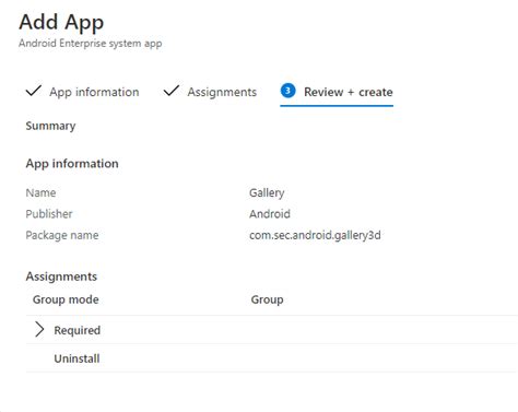 Add System Apps To Android Enterprise Work Profile From Intune The Markussen Cloud