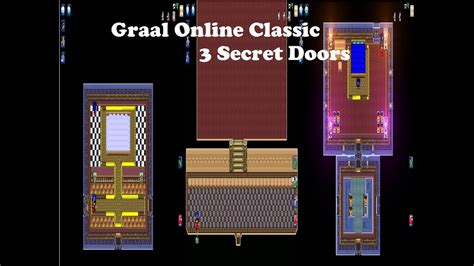 Graal Online Classic How To Open 3 Secret Doors D Youtube