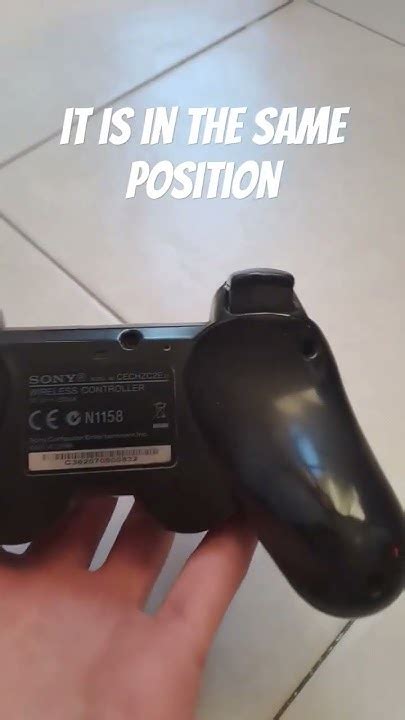 The Reset Button On The Ps3 Controller Playstation Ps3 Youtube