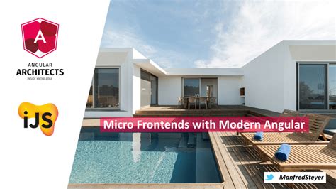 Micro Frontends With Modern Angular Angulararchitects