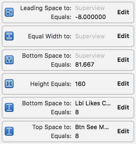 Ios Auto Layout Label And Image In UITableViewCell Stack Overflow
