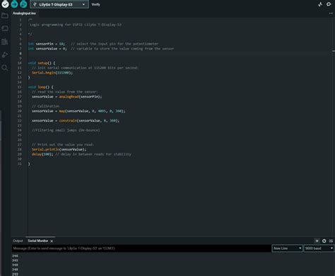 Potentiometer Debounce Values Programming Arduino Forum
