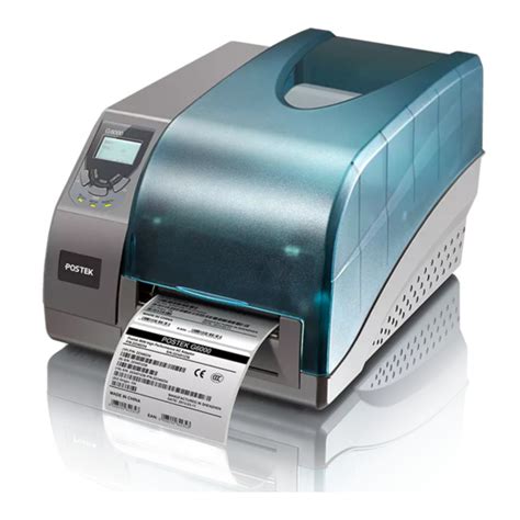 Postek G6000 User Manual Pdf Download Manualslib